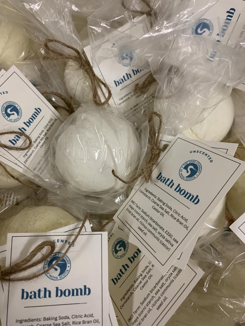 100% Natural Bath Bomb ~ Unscented. Gluten-free, Nut-free. – Canada ...