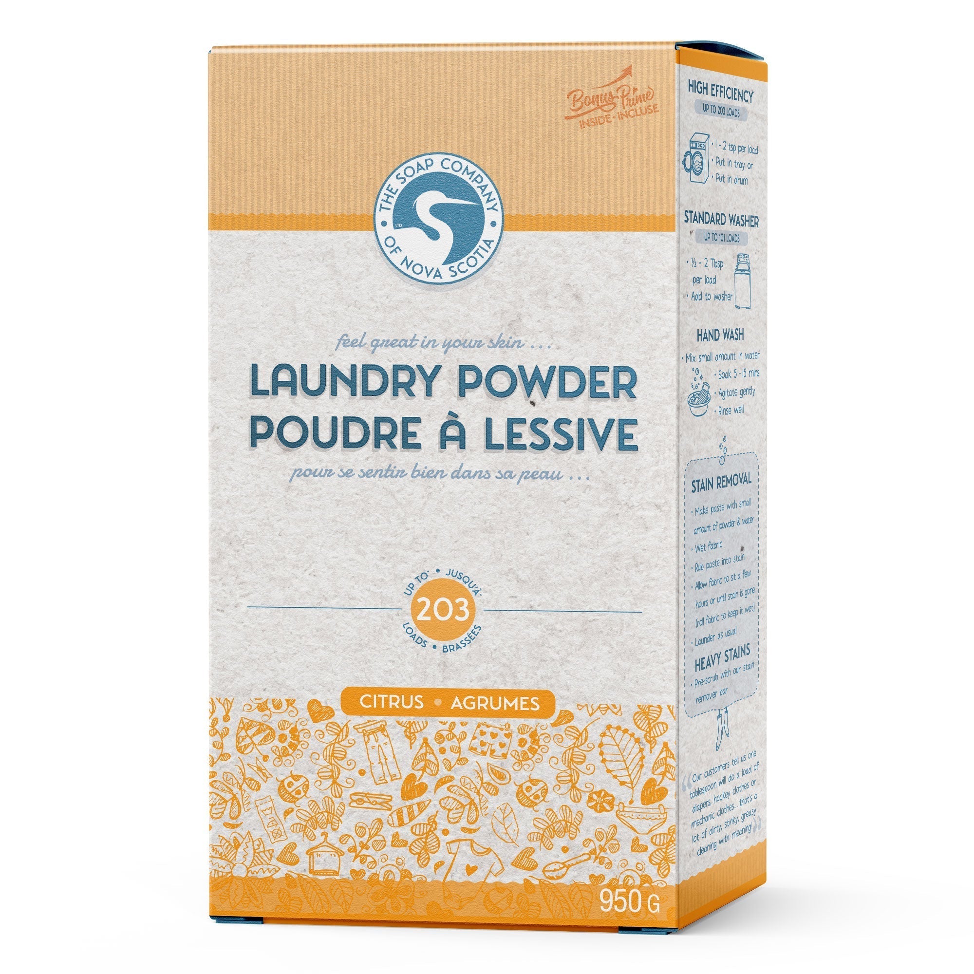 Essential Oil Laundry Powder ~ 'Citrus' ~ Natural & Effective! – Canada ...