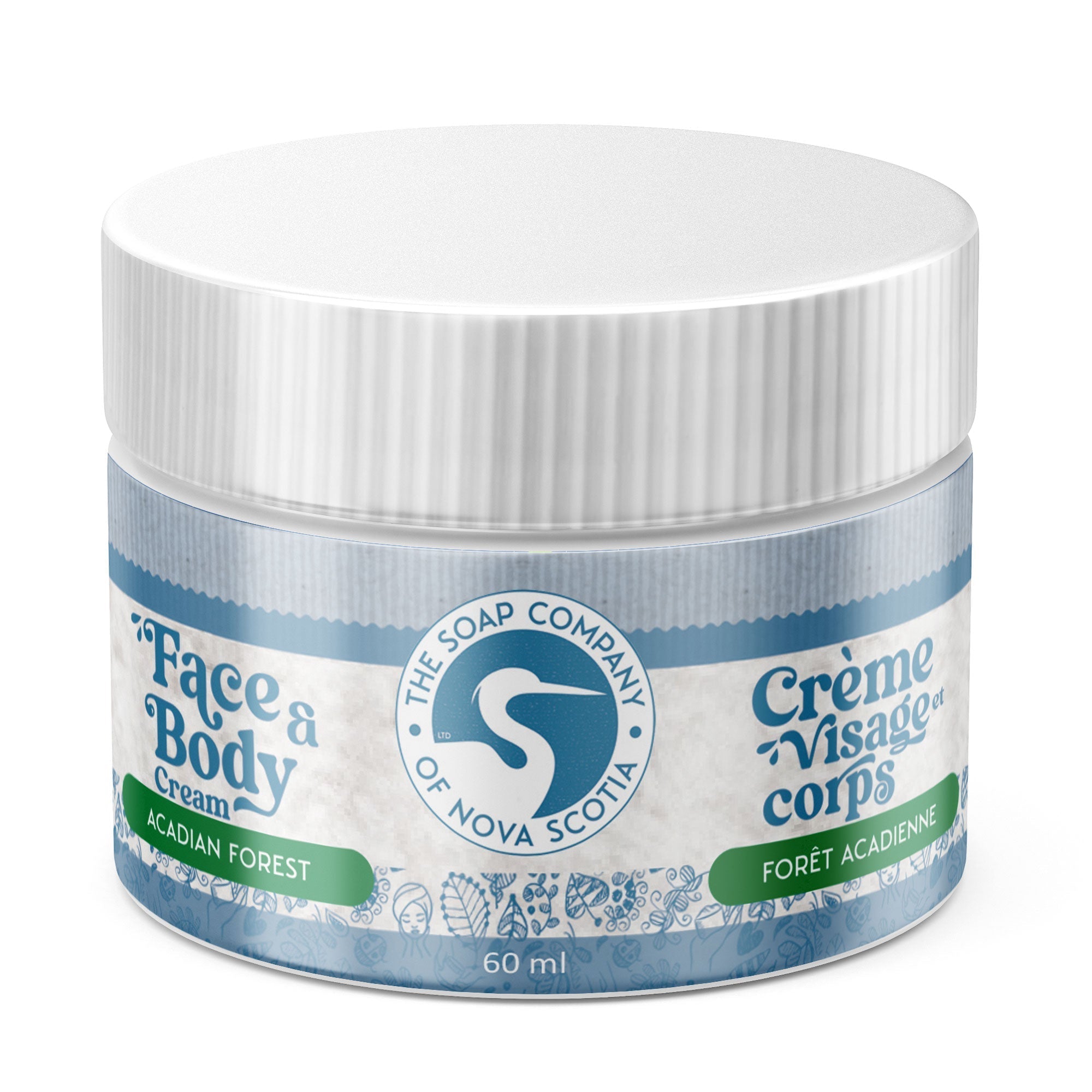 Face, Hand & Body Cream ~ Acadian Forest Essential Oil ~ 100% Natural ...