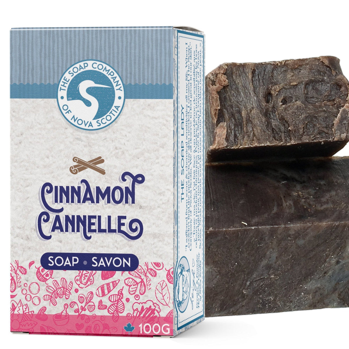 12 x Cinnamon Soap – Canada Retail - The Soap Company of Nova Scotia Ltd.